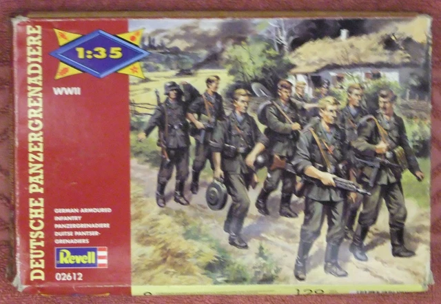 REVELL 02612 GERMAN Panzergrenadiers World War 2 model kit in 1:35 ...