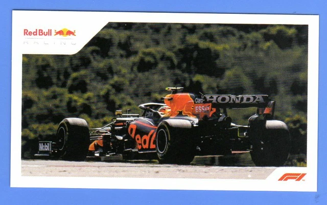 TOPPS OFFICIAL F1 Sticker Formula 1 2021 #51 Sergio PEREZ Red Bull ...