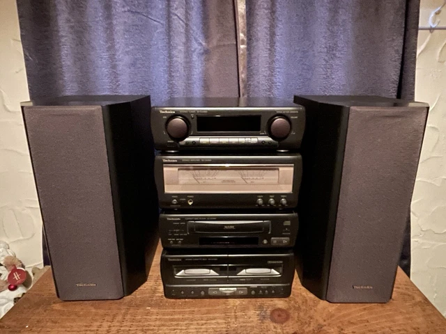 TECHNICS SE-CA1060 HIFI Separates Stereo Stack System With Speakers ...