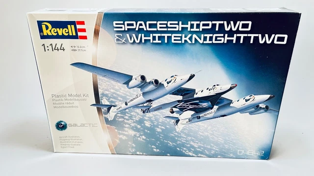 REVELL 04842 1:144 Scale Spaceship Two & Whiteknight Two Model Kit £0. ...