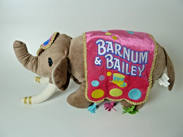 RINGLING BROS AND Barnum & Bailey Circus Elephant Plush 138th Edition £ ...