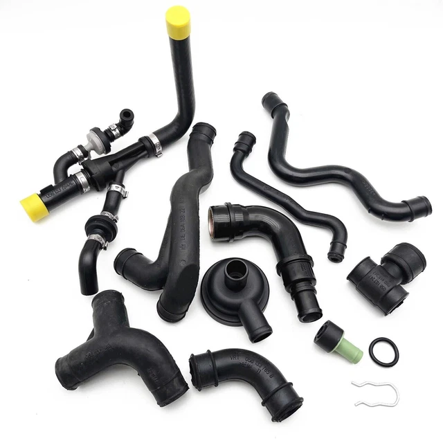 1.8T CRANKCASE VENTILATION Hose Set For VW Audi Skoda Seat 06A103213F £ ...