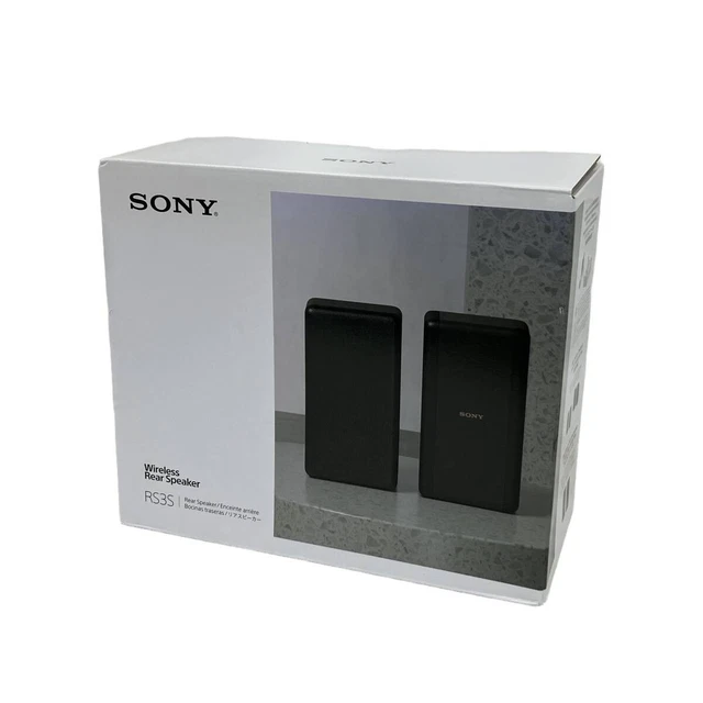 SONY SA-RS3S WIRELESS Rear Speakers Pair w/ Box & Cable Unused ZH0TB01 ...