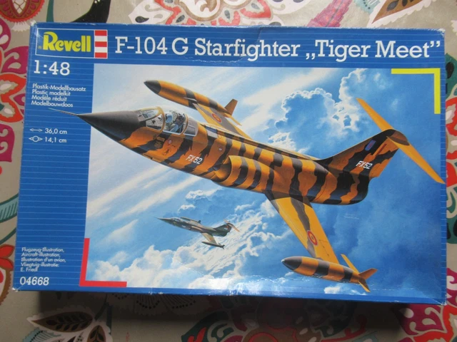 REVELL F 104 Starfighter TIGER MEET BELGIAN 1/48 maquette AVION EUR 22 ...