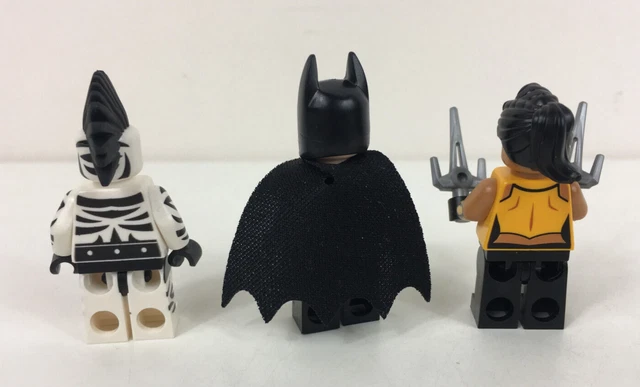 LEGO ZEBRA MAN Batman Tarantula Minifigure Bundle 70907 SH322 SH323 ...