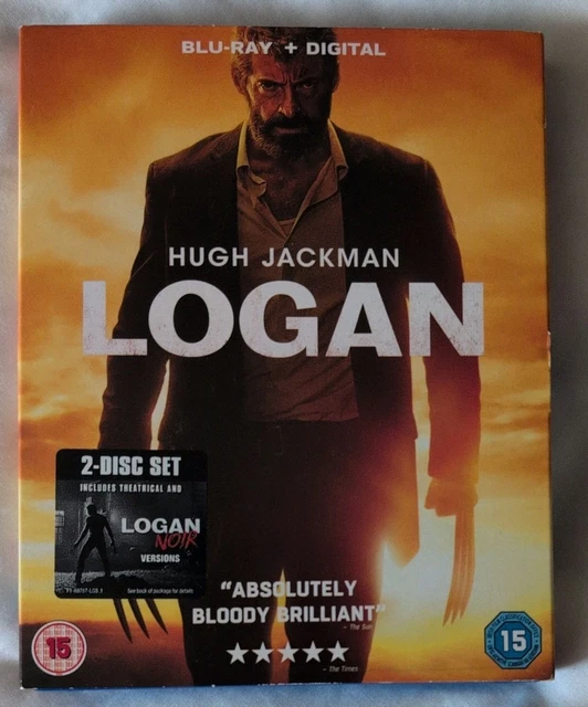 LOGAN (BLU-RAY, 2017) Marvel X-Men Logan Noir included Slipcase £4.37 ...