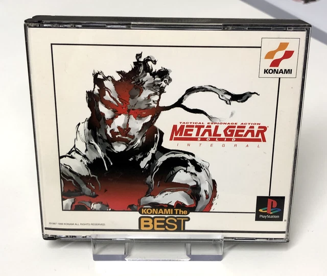 METAL GEAR SOLID INTEGRAL - PlayStation 1 PS1 NTSC-J "Konami The Best ...