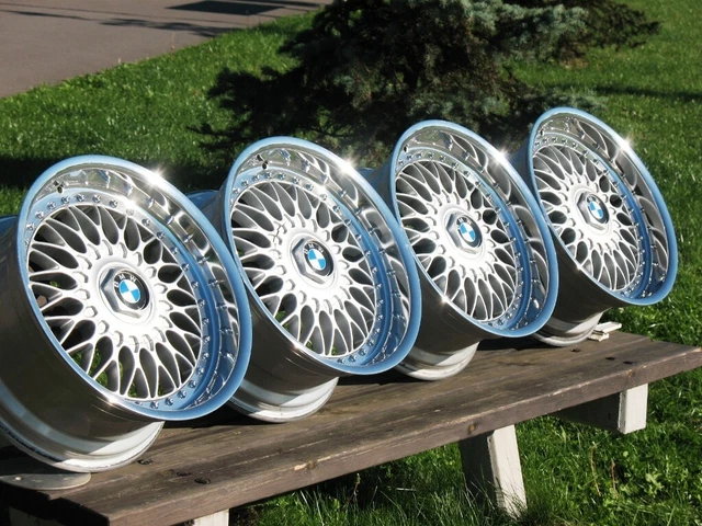 SUPER RARE GENUINE BMW STYLE 5 17" STAGGERED Split Rims E39 E36 E34 M3 ...