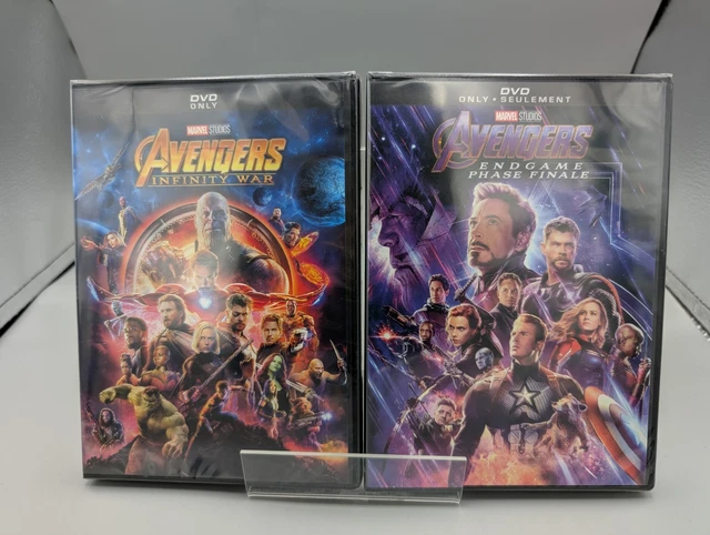 LOT OF 2 New Avengers: Infinity War / Endgame DVDs Marvel Action Spiderman Thor $15.39 - PicClick CA