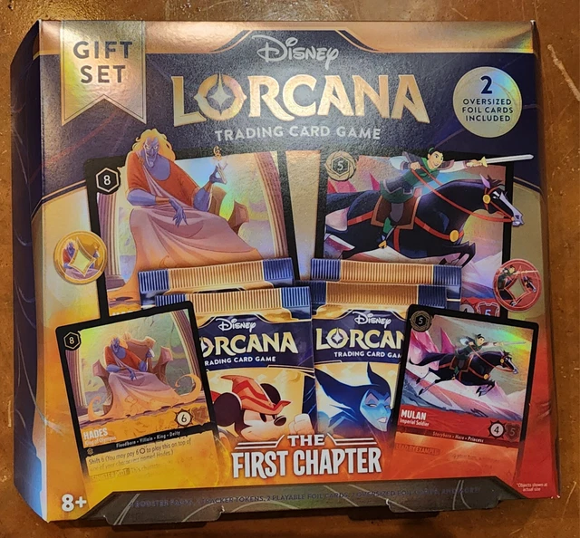 IN HAND FAST SHIP Disney Lorcana: The First Chapter Gift Set 4 Packs ...