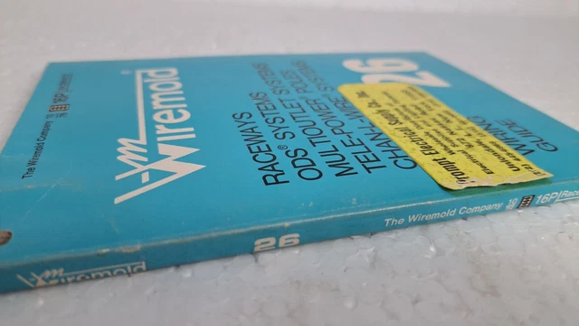 WIREMOLD RACEWAYS ODS Systems Catalog and Wiring Guide No. 26 1977 $16. ...