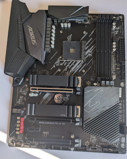 GIGABYTE AMD B550 AORUS ELITE AX V2 ATX AM4 Gaming Motherboard £79.99 ...