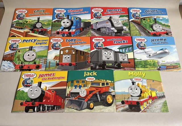 THOMAS STORY LIBRARY 11x Thomas & Friends Books Illustrated Tank Engine ...