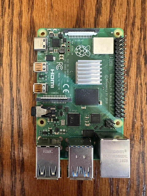 RASPBERRY PI 4 Model B, 4GB DDR4 RAM Single Board Computer (RPI4-MODBP ...