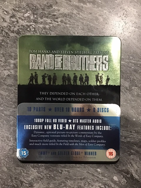 BAND OF BROTHERS Blu-ray (2008) Colin Hanks, Loncraine (DIR) 6 Disc ...