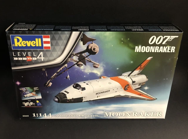 REVELL JAMES BOND Space Shuttle Moonraker 1/144 Scale Model Kit Gift ...