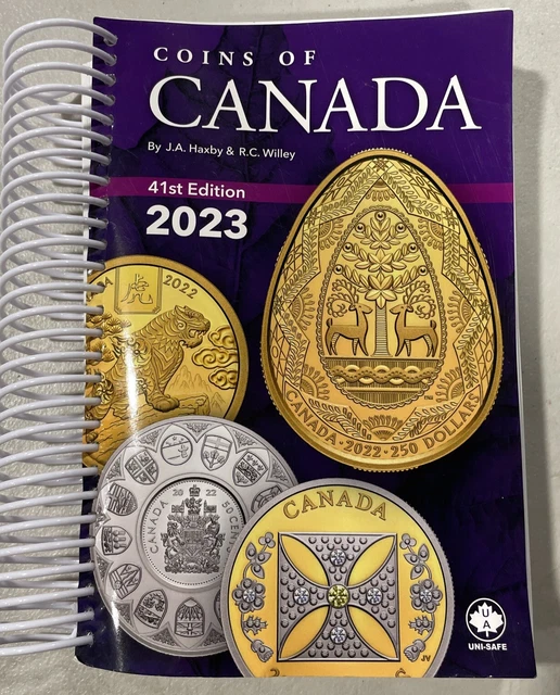 2023 COINS OF CANADA Coin Catalogue 41st Edition By Haxby & Wiley SC ...