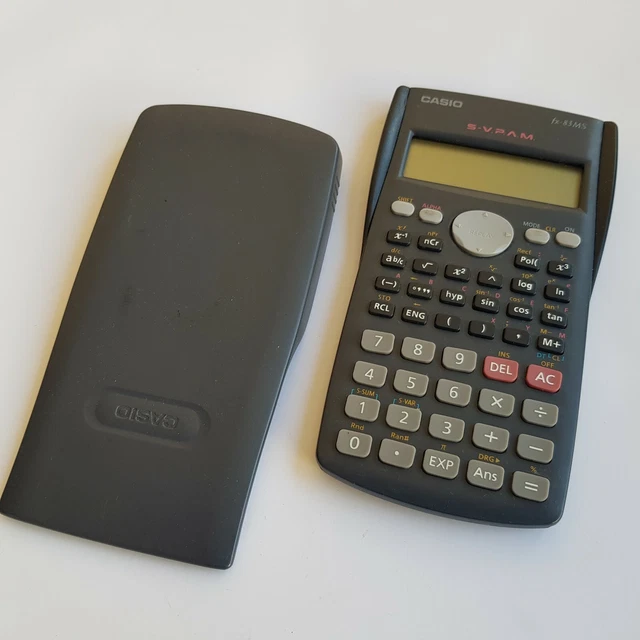 CASIO SCIENTIFIC CALCULATOR FX-83MS works well dot matrix display 15cm ...