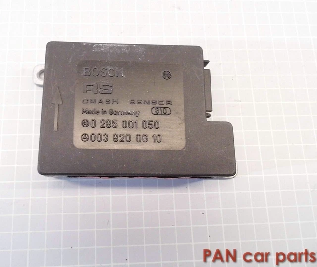 MERCEDES-BENZ W124 CONTROL unit Bosch RS crash sensor 0285001050 ...