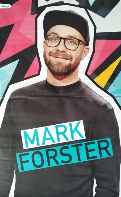 MARK FORSTER - A3 Poster (ca. 42 x 28 cm) - Clippings Fan Sammlung NEU ...