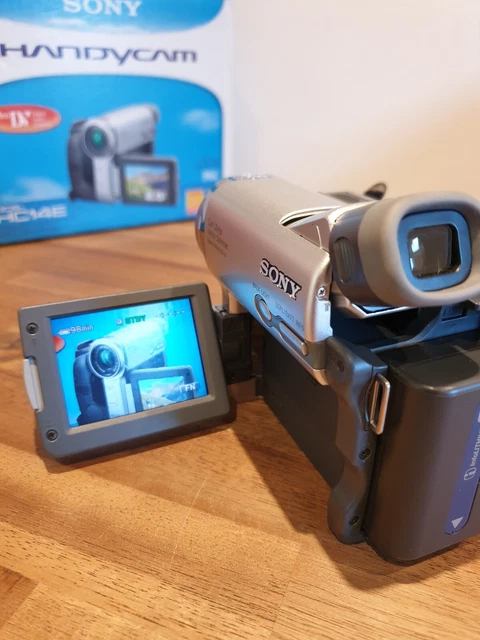 SONY DCR-HC14E MINI DV Tape Digital Video Camera Handycam in original ...