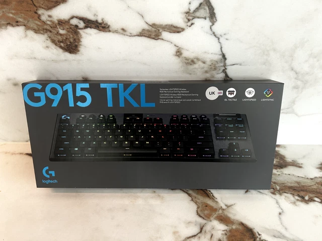 LOGITECH G915 TKL Wireless Gaming Tactile Keyboard, US International ...