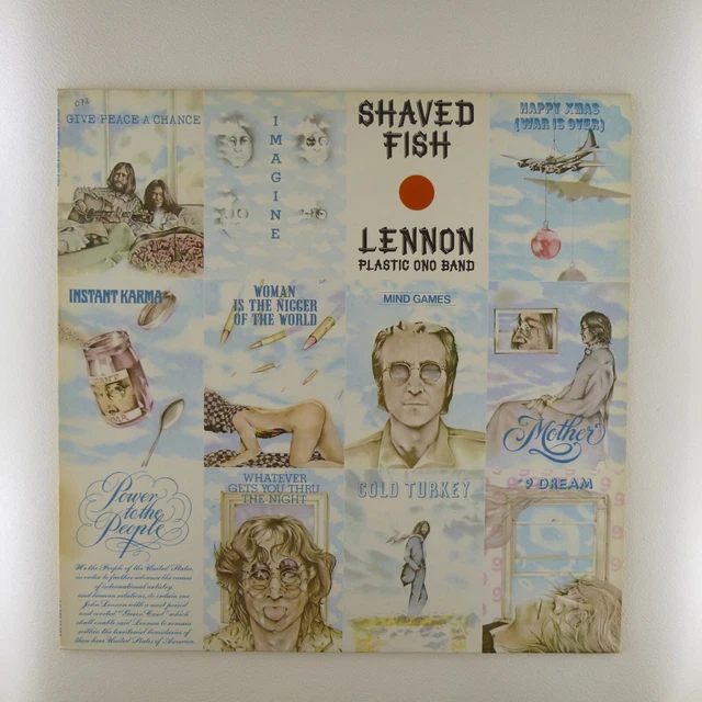 12 & LP Vinyle John Lennon Et Plastic Ono Band - Shaved Fish BB1459 B03 ...