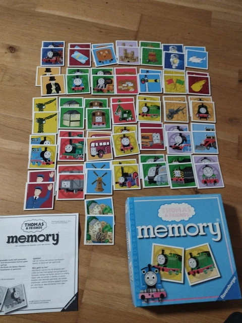 THOMAS THE TANK Engine & Friends Memory Card Game by Ravensburger £6.00 ...