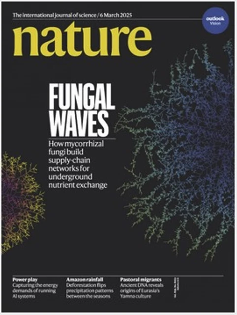 NATURE MAGAZINE 6 March 2025 "Fungal Waves"Outlook: Vision Brand New ...