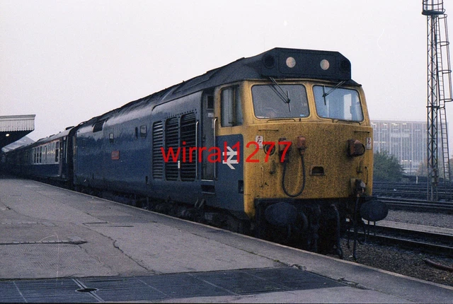 ORIGINAL RAILWAY PHOTOGRAPHIC negative Class 50 50030 at Bristol/Weston ...