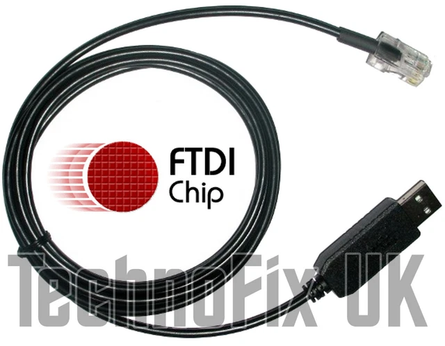FTDI USB PROGRAMMING cable for Tait 8000 series radios TM8000 TM8100 ...