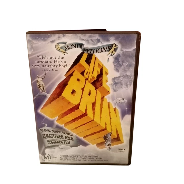 LIFE OF BRIAN (DVD, 1979) Monty Python Comedy $5.00 - PicClick AU