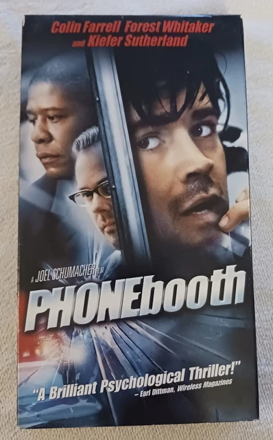 PHONEBOOTH VHS PHONE Booth - Colin Ferrell, Forest Whitaker, Kiefer ...