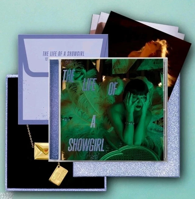 TAYLOR SWIFT THE Life of a Showgirl: It's Rapturous Edition Deluxe CD ...