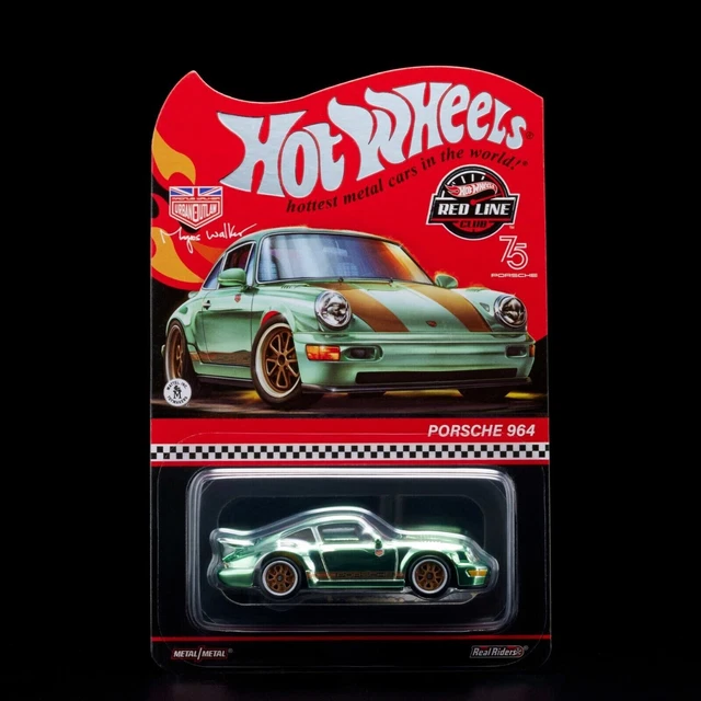 HOTWHEELS, RLC, MAGNUS Walker “Urban Outlaw” Porsche 964 , OVP EUR 95 ...
