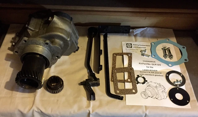 LAND ROVER SERIES Fairey Overdrive - complete with fittings - clutch ...