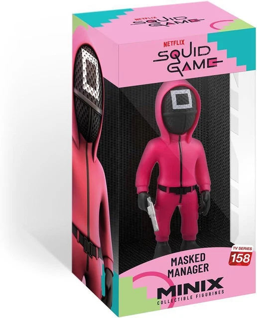 ACTION FIGURE THE-POKEMON-COMPANY Minix Squid Game Masked Square Guard ...