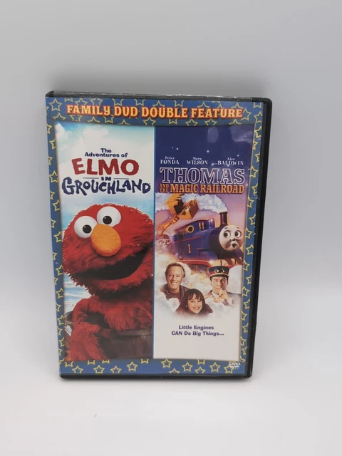 THE ADVENTURES OF Elmo in Grouchland / Thomas and the Magic Railroad ...