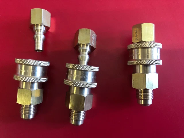 QUICK CONNECT GAS Coupling Lpg Bbq Shower Cooker Heater For Joolca Use ...