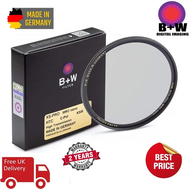 B+W 55MM XS-PRO Digital HTC CPL MRC nano Filter 1081472 (UK Stock) £88. ...