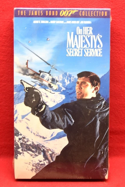 NEW SEALED VHS Tape On Her Majesty's Secret Service 007 James Bond 19551 £2.84 - PicClick UK