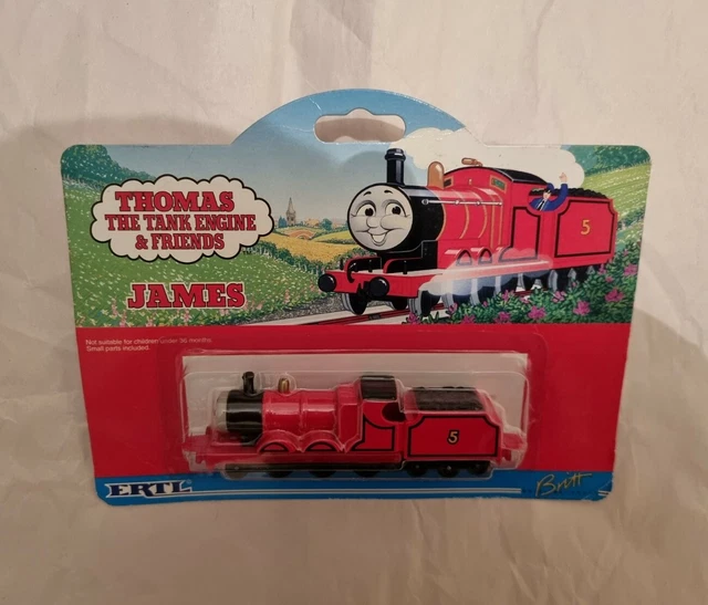THOMAS THE TANK Engine & Friends ERTL JAMES TRAIN DIECAST NEW AND ...