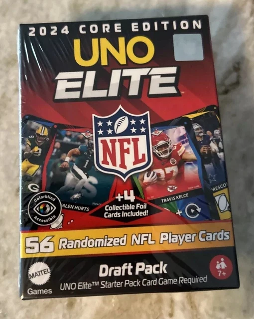 2024 CORE EDITION Uno Elite NFL Draft Pack Booster w/ 4 FOIL Cards Free Shipping $1.35 - PicClick CA