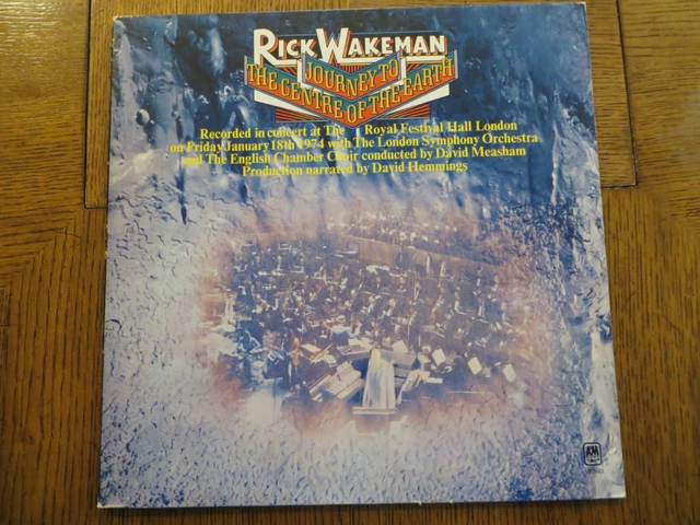 RICK WAKEMAN – Journey To The Centre Of The Earth - 1974 - A&M SP-3621 ...