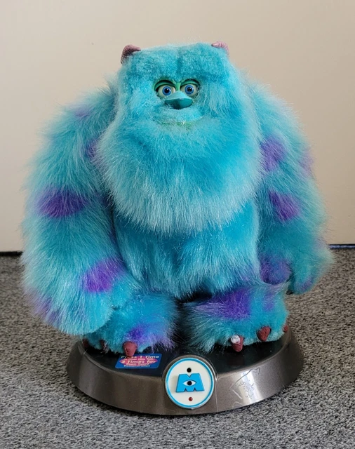 DISNEY PIXAR THINKWAY Toys Monsters Inc 11" Sulley Talking/Moving Room ...