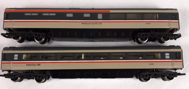 HORNBY R439-0020 INTERCITY Restaurant Buffet Mark 3 Coach Car Swallow ...