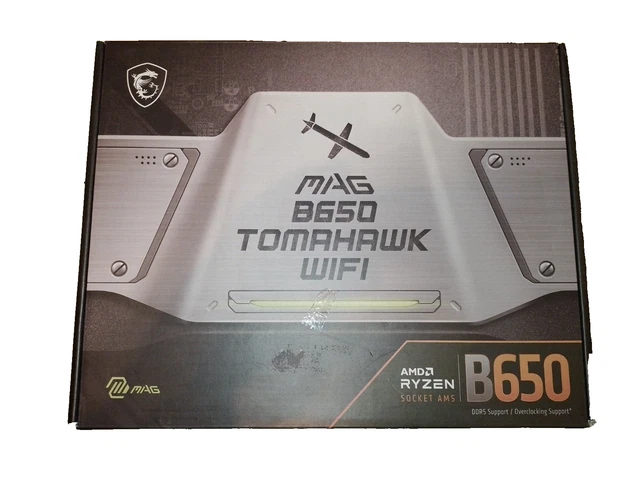 MSI MAG B650 TOMAHAWK WiFi AM5 ATX AMD Motherboard £95.32 - PicClick UK