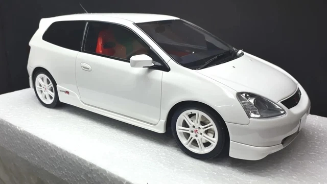 1/18 OTTO-MODELS Honda Civic EP3 Type R White *Right Hand Drive* $109. ...