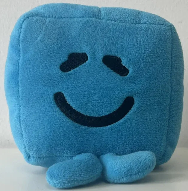 CBEEBIES MISTER MAKER Blue Square Shape Plush Soft Toy TV Figure Gosh ...