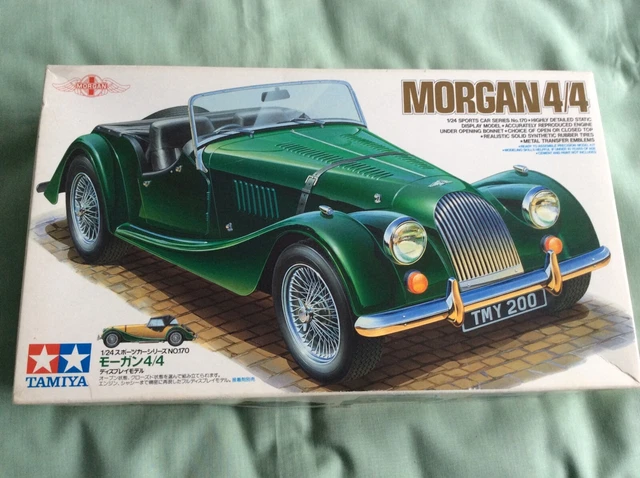 TAMIYA MORGAN 4/4 1/24 Model Kit Factory sealed bags kit £46.99 ...